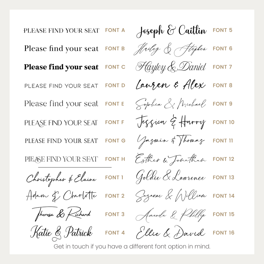 Extra Large Wedding Welcome Sign Duo – Wedding Lux